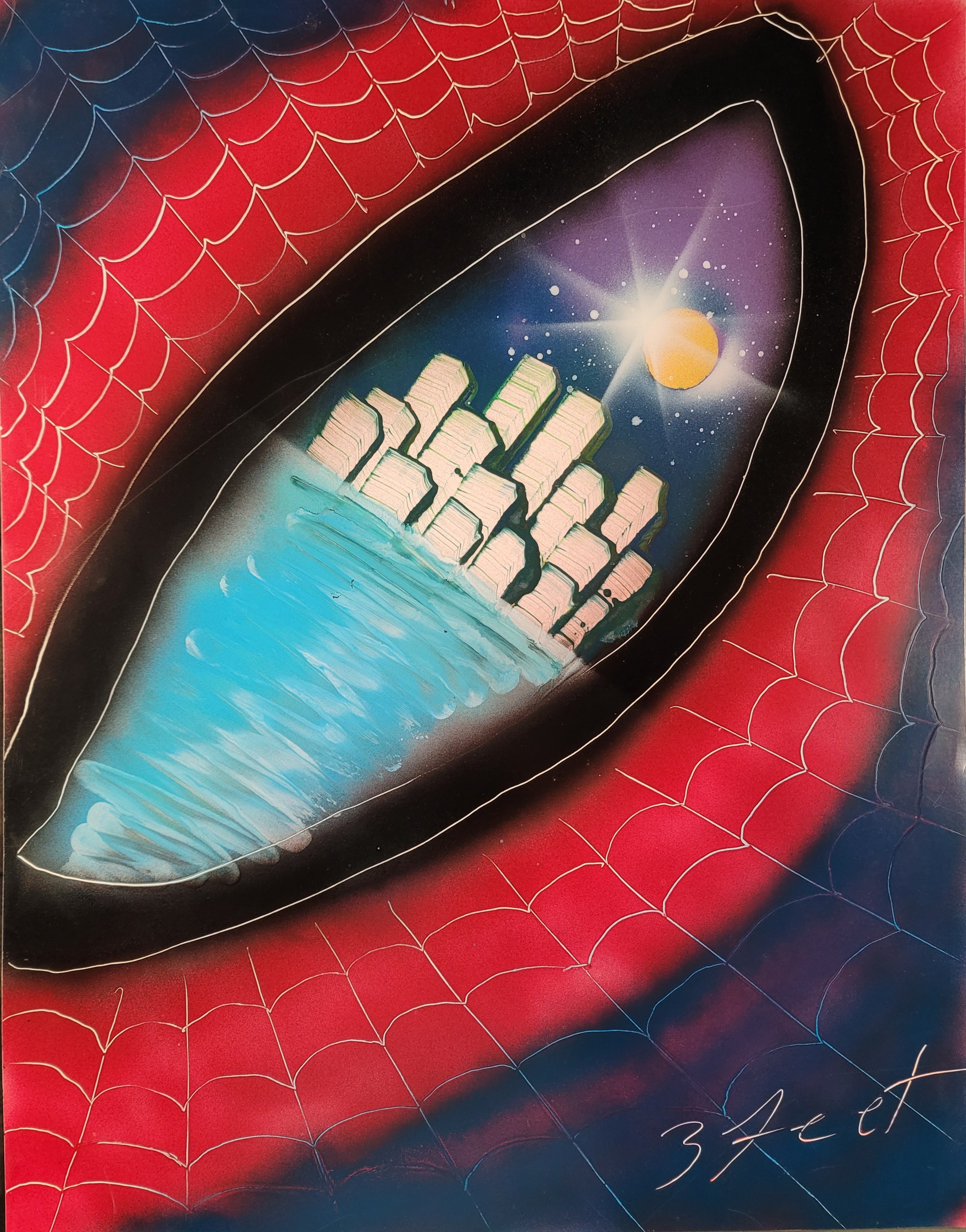 3 Feet - Spider - Man's Eye - MTR | Metro Gallery Nebraska