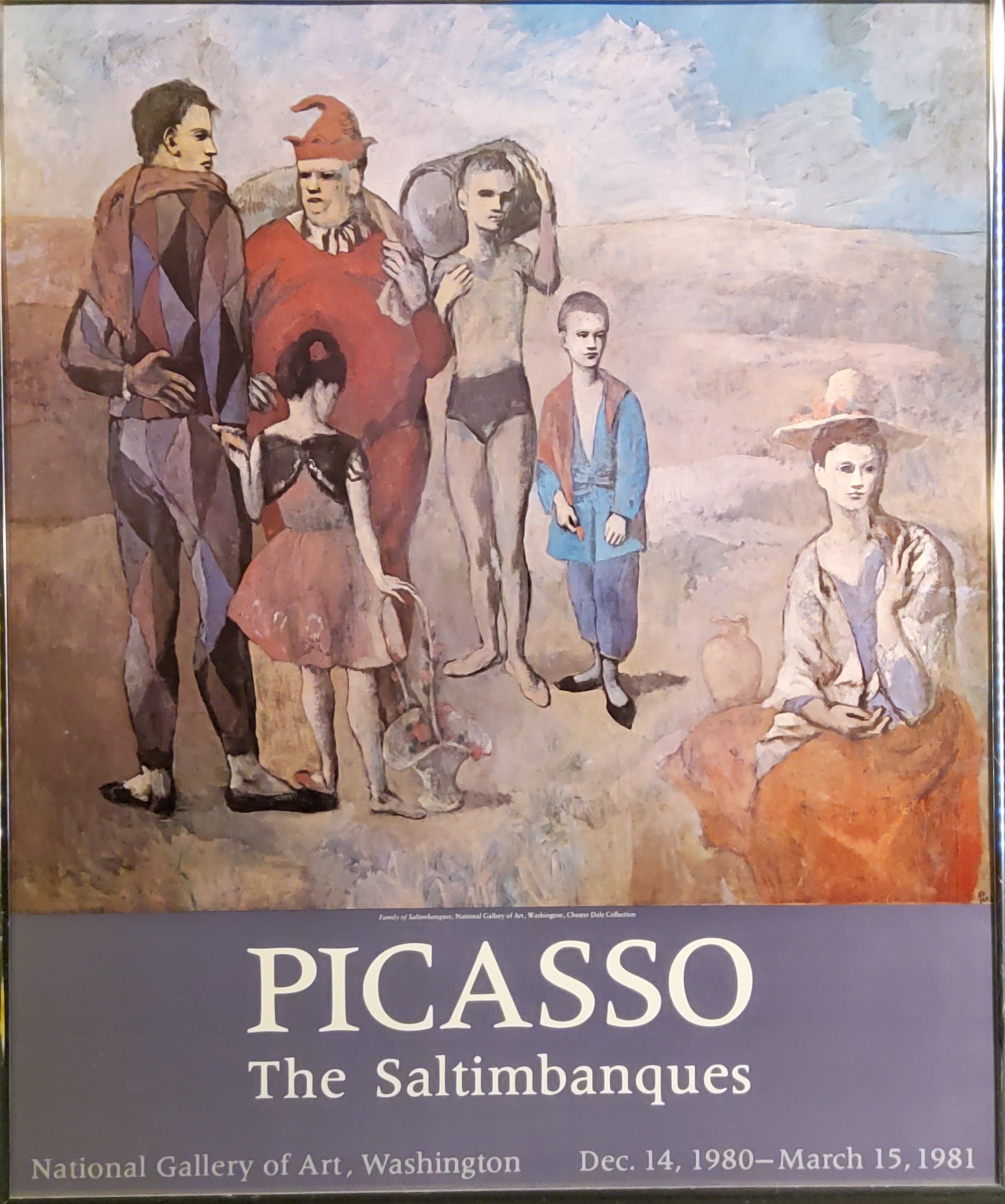 Picasso - Family Of Saltimbanques - National Gallery Of Art ...