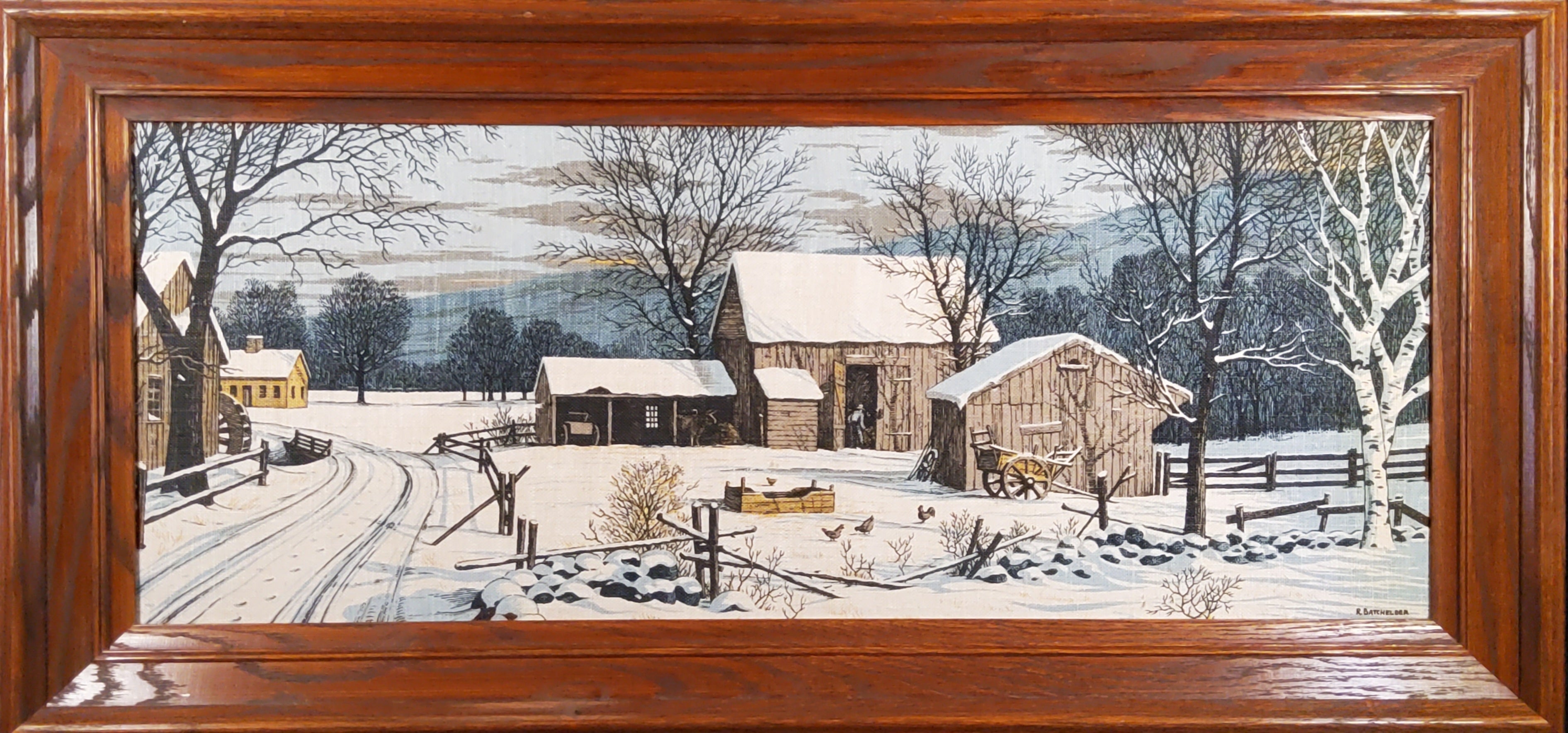 R. Batchelder - Winter Chores - Farm | Metro Gallery Nebraska